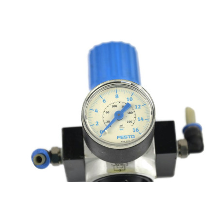 FESTO LR-D-I-MINI Pressure regulator with gauge