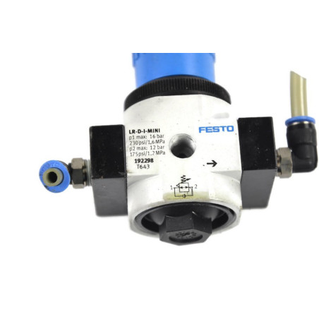 FESTO LR-D-I-MINI Pressure regulator with gauge
