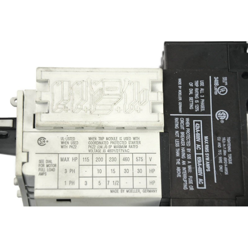 MOELLER ZM-40-PKZ2 Motor circuit breaker